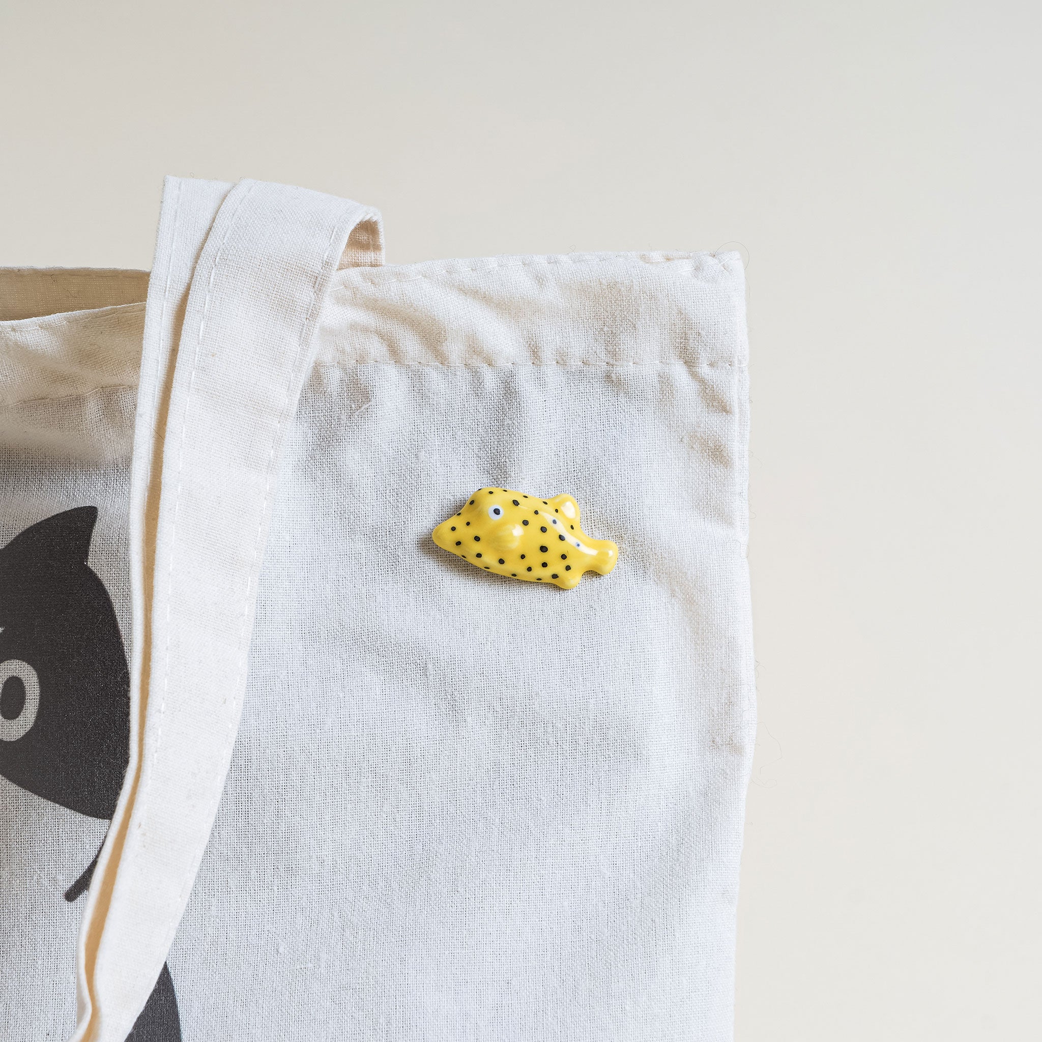 Handmade Japanese Ceramic Animal Pins | Unique Home Goods & Gifts at ...