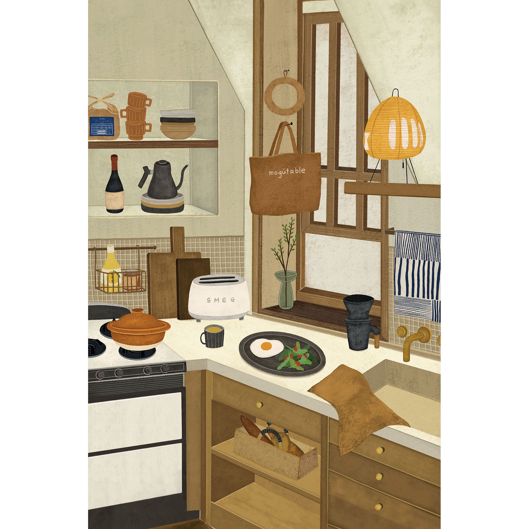 Mogutable X Chang Chih Art Print - Kitchen – mogutable