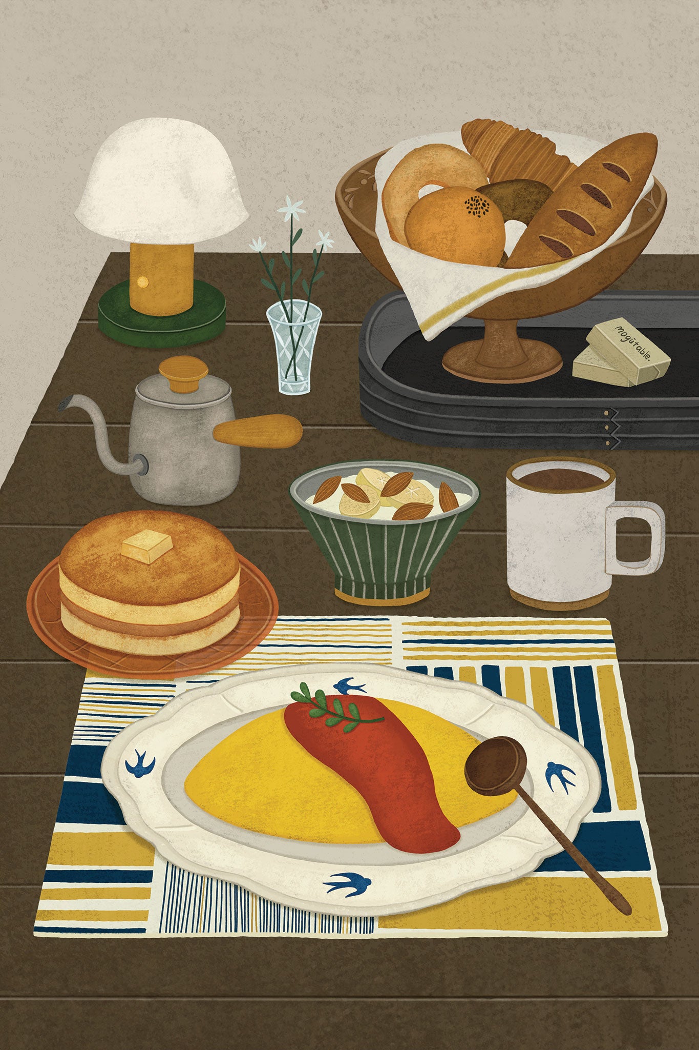 Mogutable X Chang Chih Art Print - Dining Table – mogutable