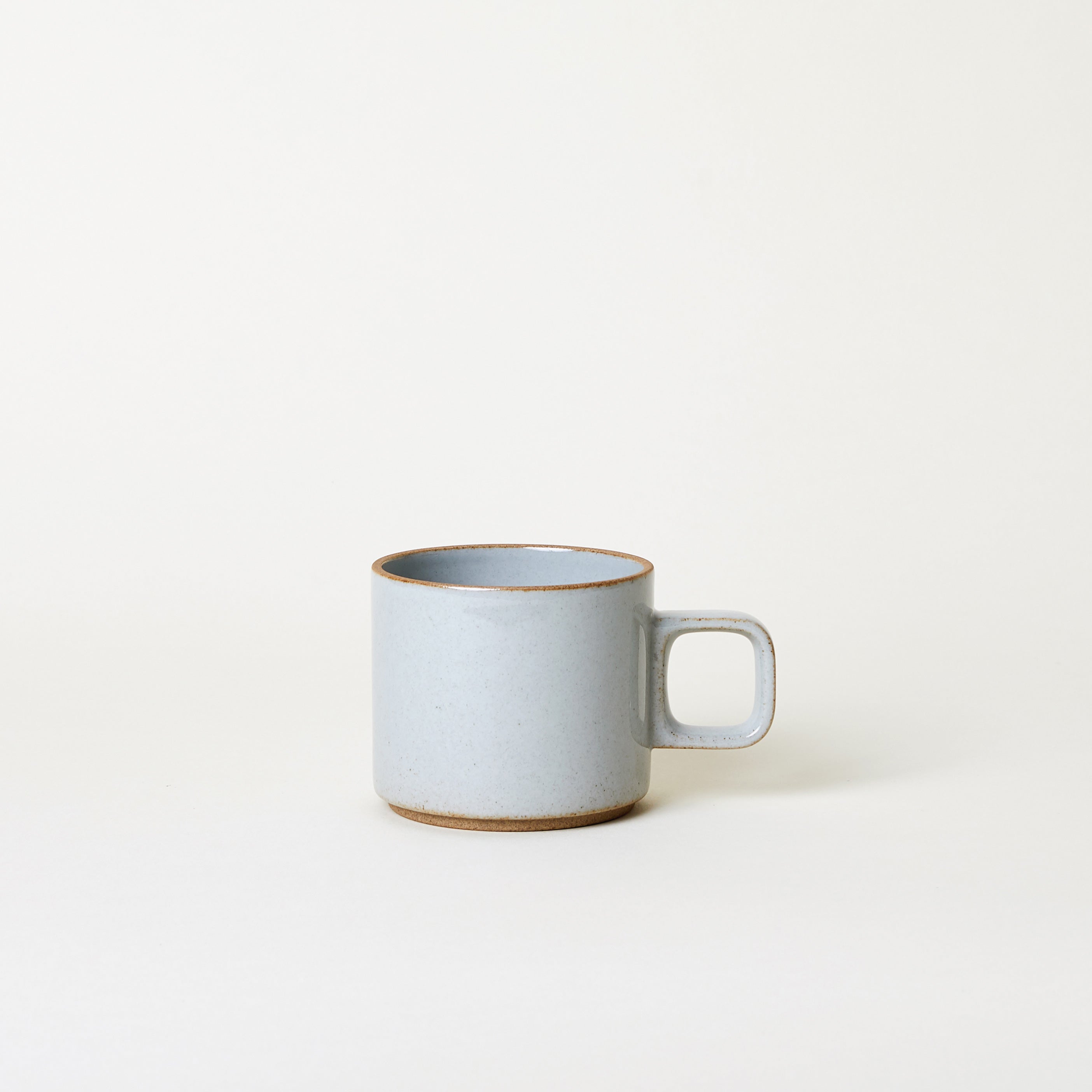 Hasami Porcelain 11 oz Ceramic Mug in Glossy Gray - Modern Japanese ...