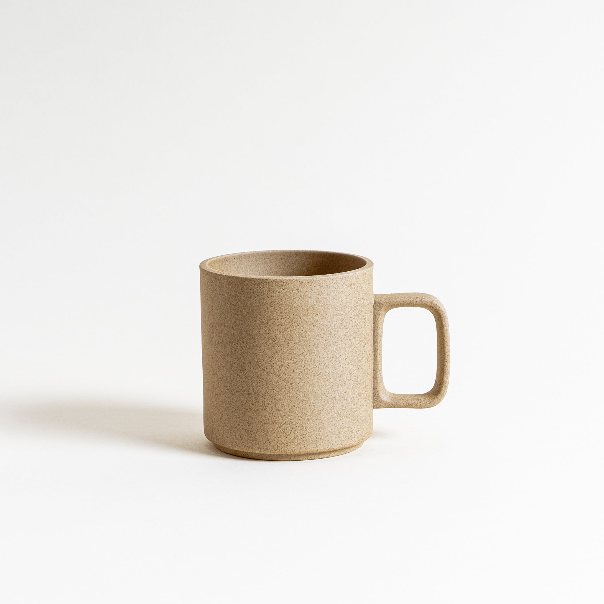 Hasami Porcelain 13 oz Ceramic Mug in Natural - Japanese Drinkware ...